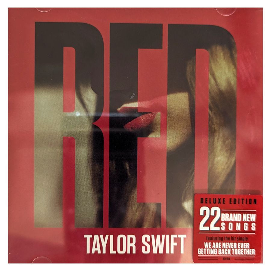 Taylor Swift - Red Deluxe Edition 2CD (With Hype Sticker) – Rockaway ...