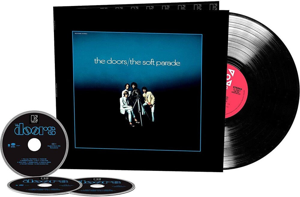 Doors - Soft Parade LP+3CD Deluxe 50th Anniversary Vinyl LP – Rockaway ...