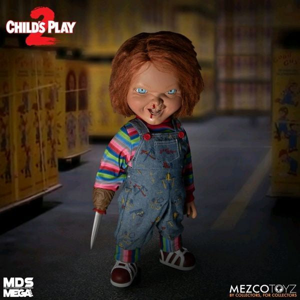 Child's Play - Menacing Chucky 15 Inch Figure – Rockaway Records