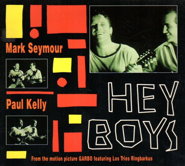 Mark Seymour & Paul Kelly – Hey Boys Digipak CD – Rockaway Records