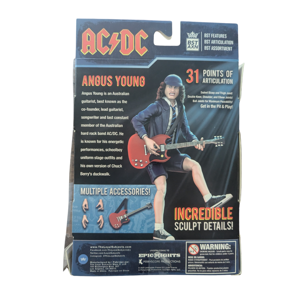 AC/DC - BST AXN Angus Young Highway To Hell Tour Figurine – Rockaway ...
