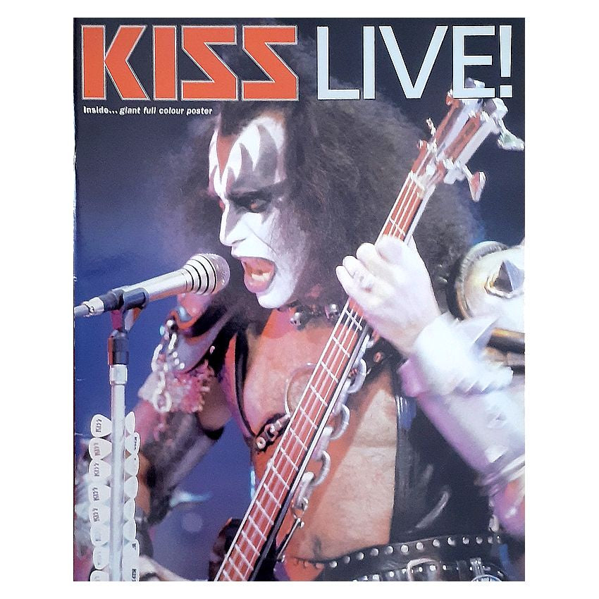 Kiss - Live 1996 Book – Rockaway Records