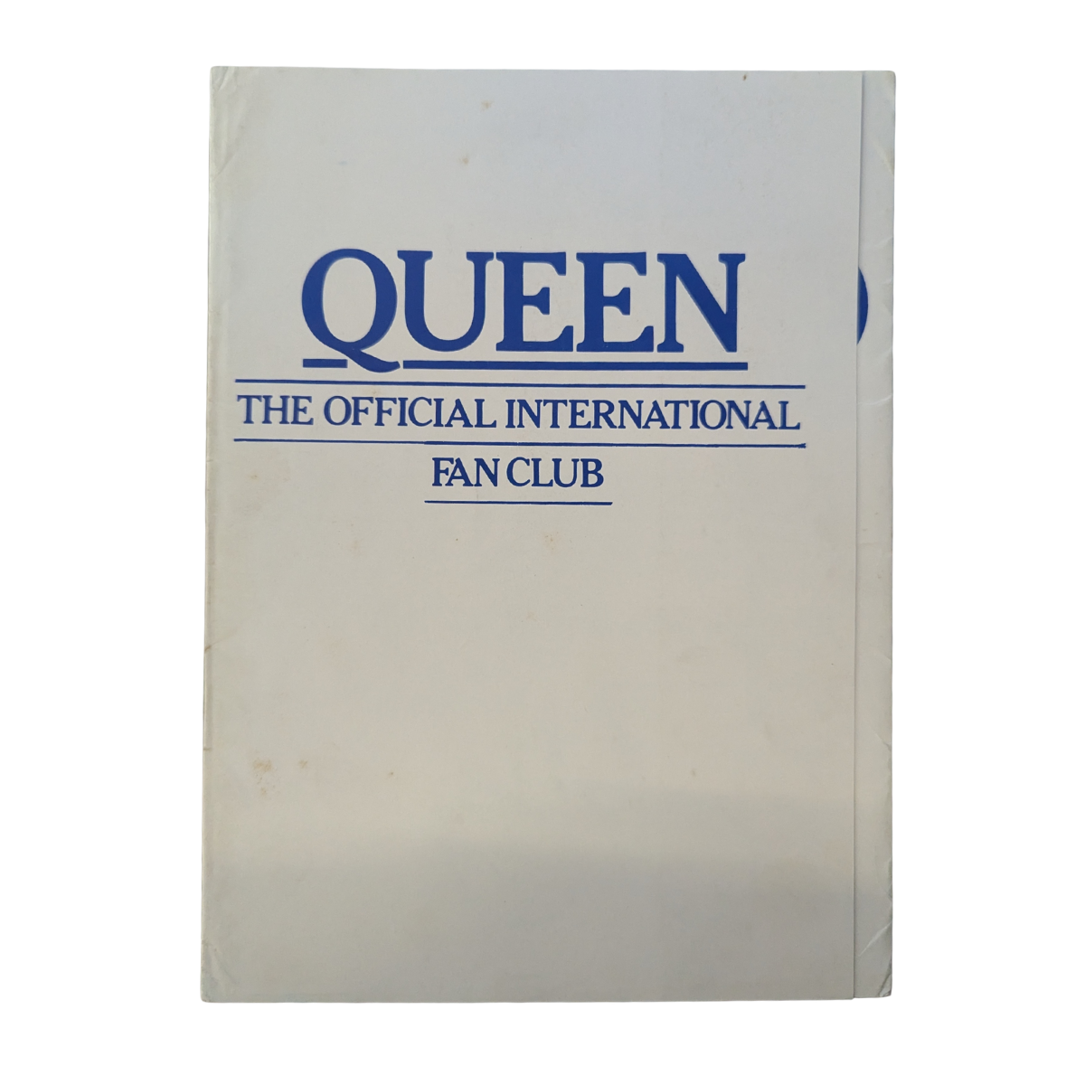 Queen - Official International Fan Club Membership Set New Member ...
