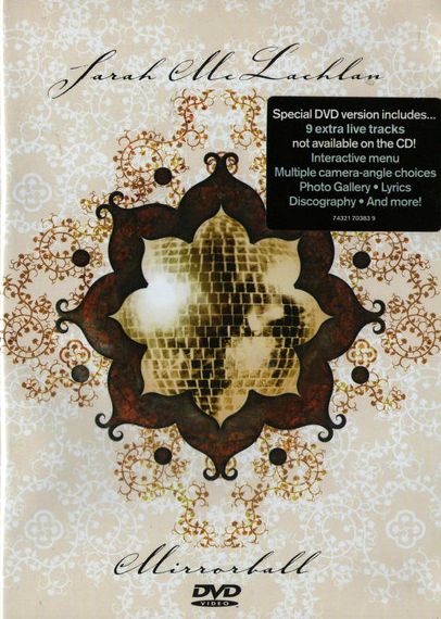 Sarah McLachlan – Mirrorball DVD – Rockaway Records