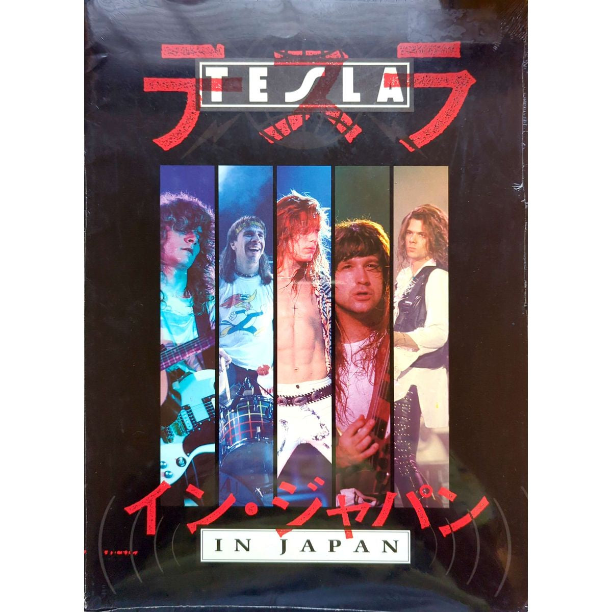 Tesla - In Japan Original 1989 Concert Tour Program – Rockaway Records