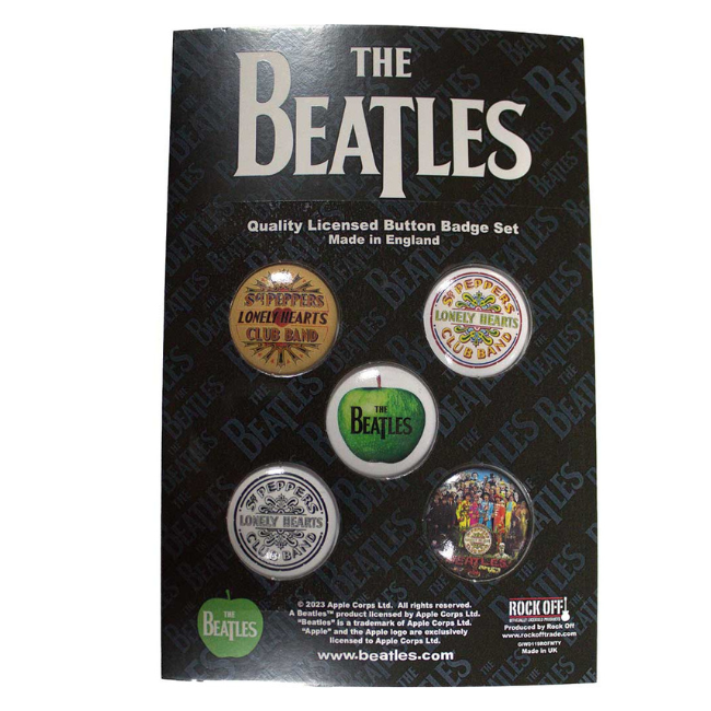 Beatles - Sgt Peppers Badge Set – Rockaway Records