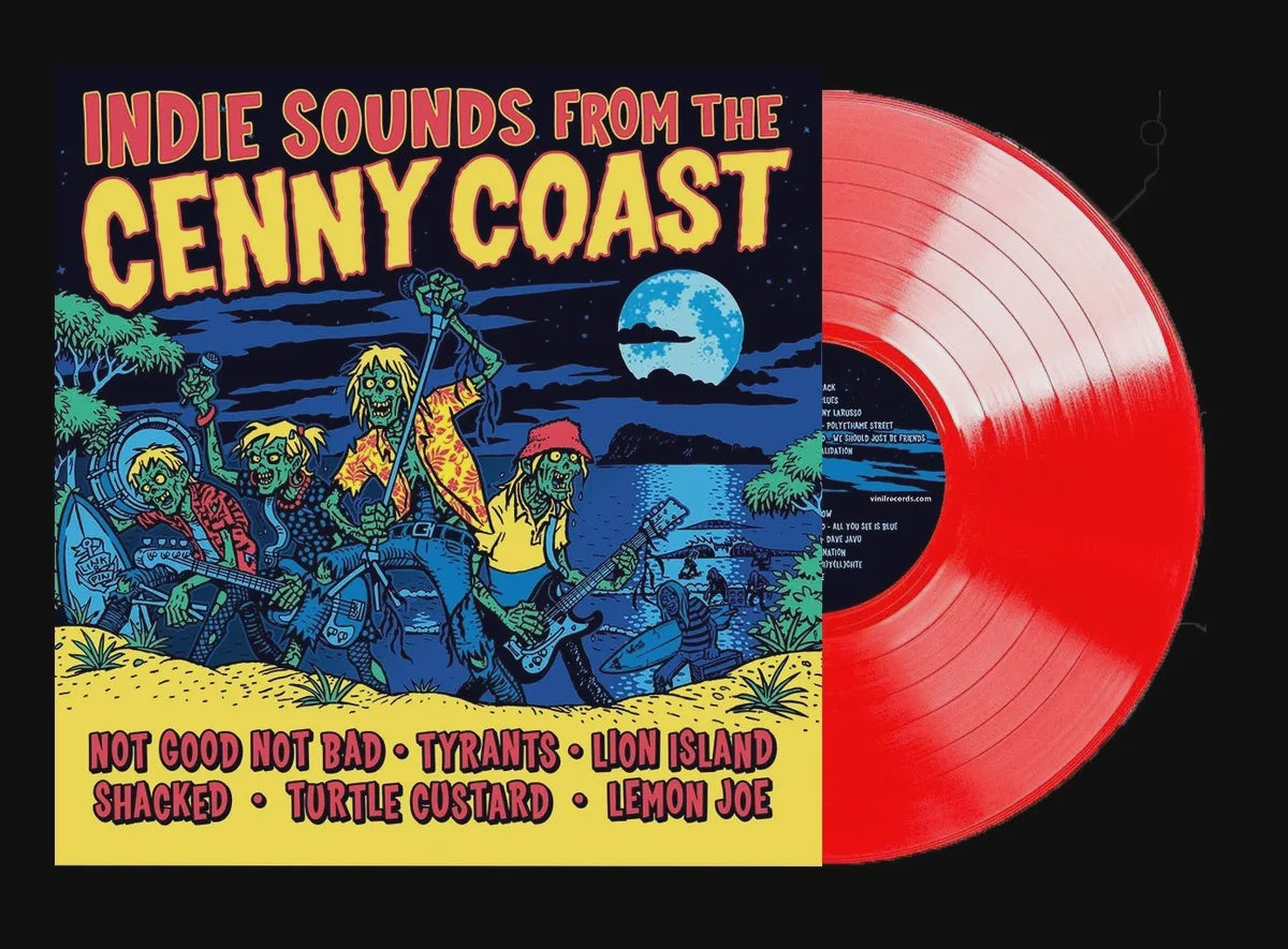 Various – Indie Sounds From The Cenny Coast Red Coloured Vinyl LP – Rockaway Records